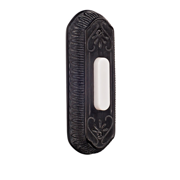 Darby Home Co Surface Mounted Push Button in Weathered Black & Reviews | Wayfair
